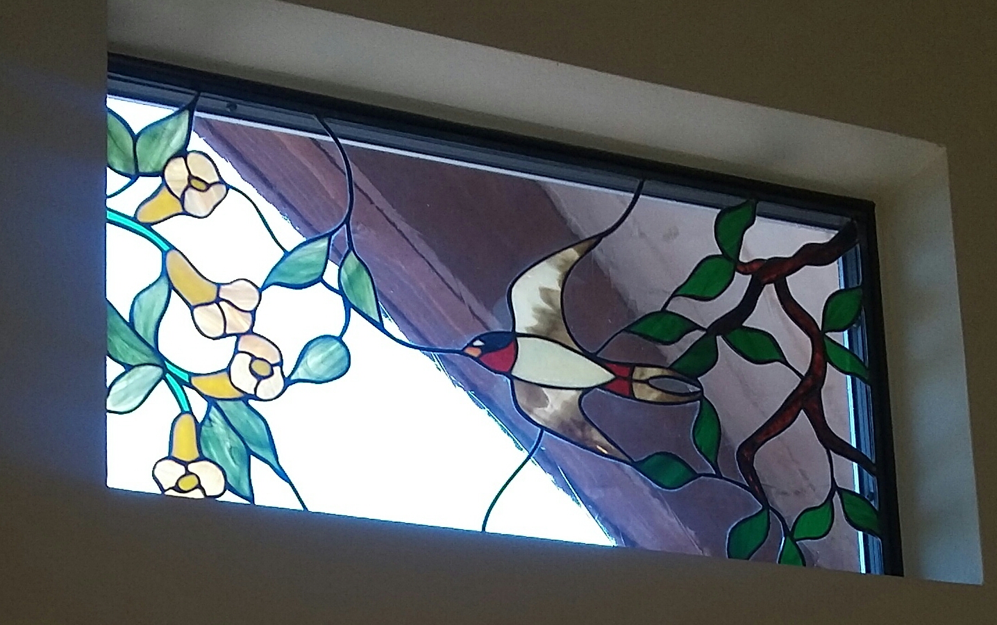 Copper foil – Glass Art